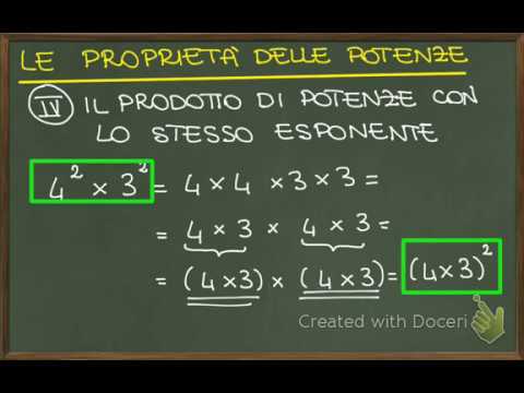 Proprietà delle potenze - seconda parte - YouTube