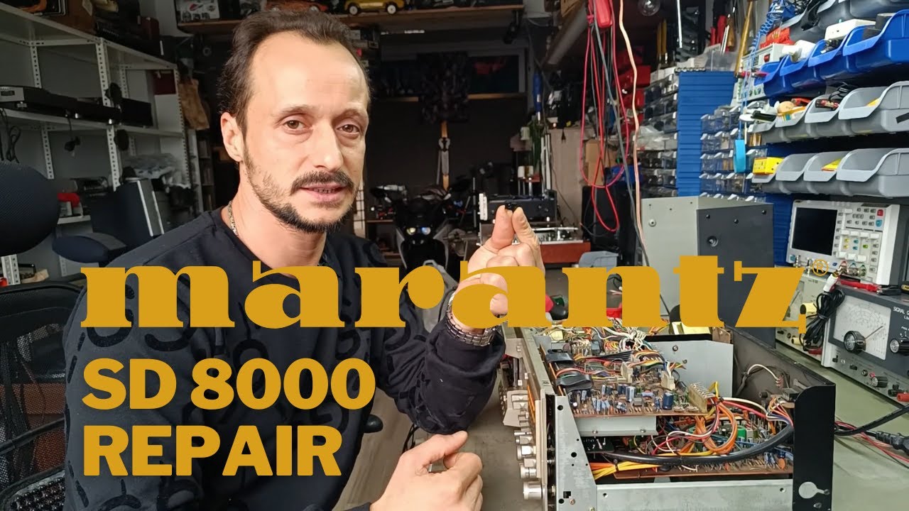 Marantz SD8000 Cassette Deck Repair - YouTube