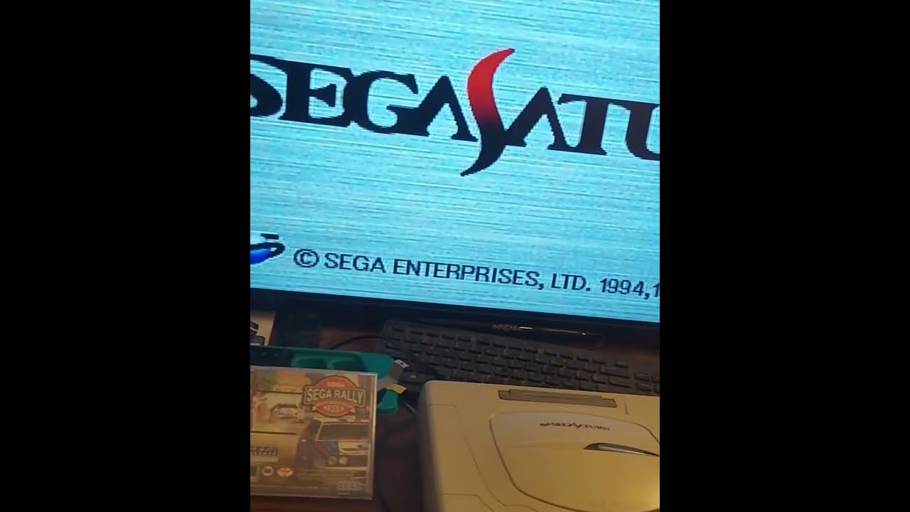 Japanese Sega Saturn model 2 retrobrighting - YouTube