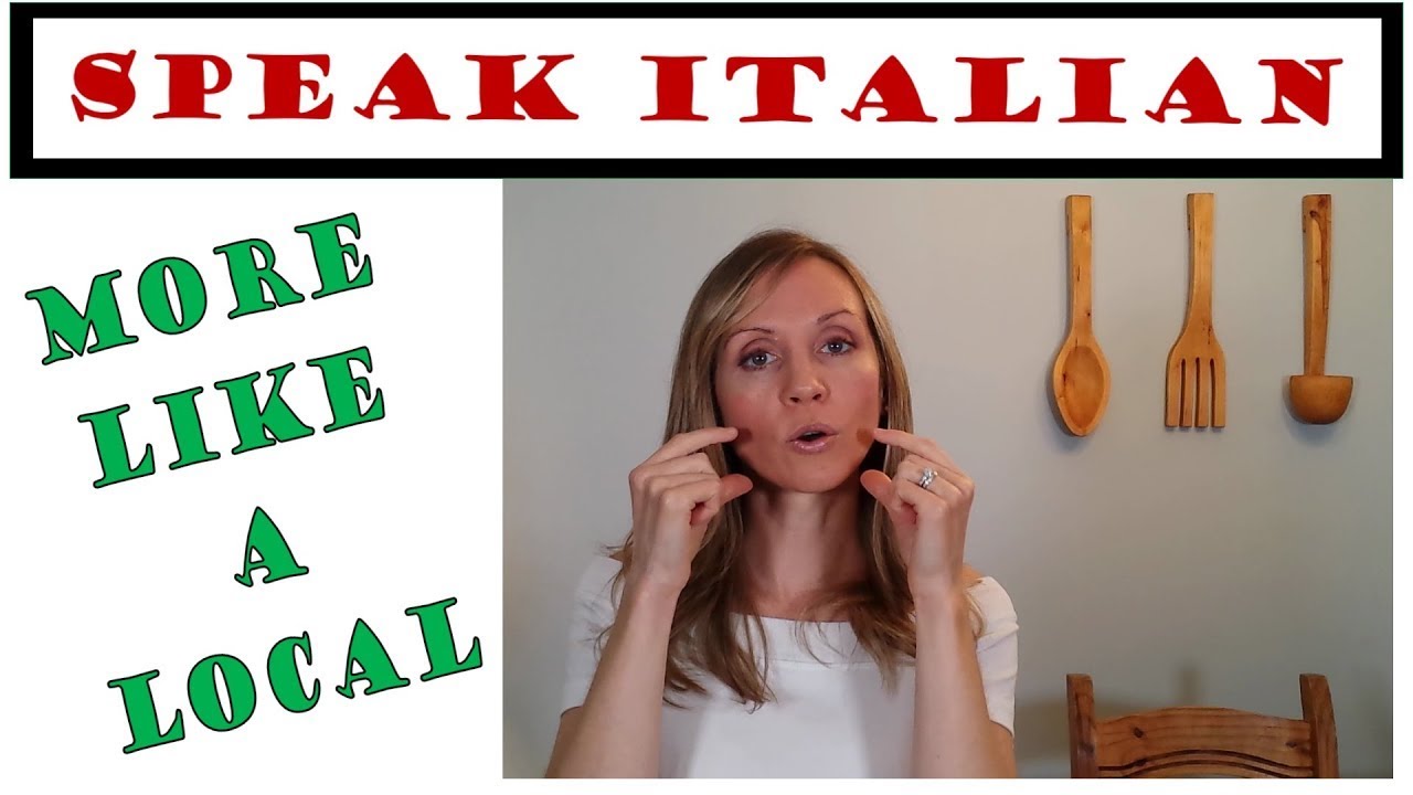 How to Pronounce Italian More Like a Local (4 Easy Tips) - YouTube