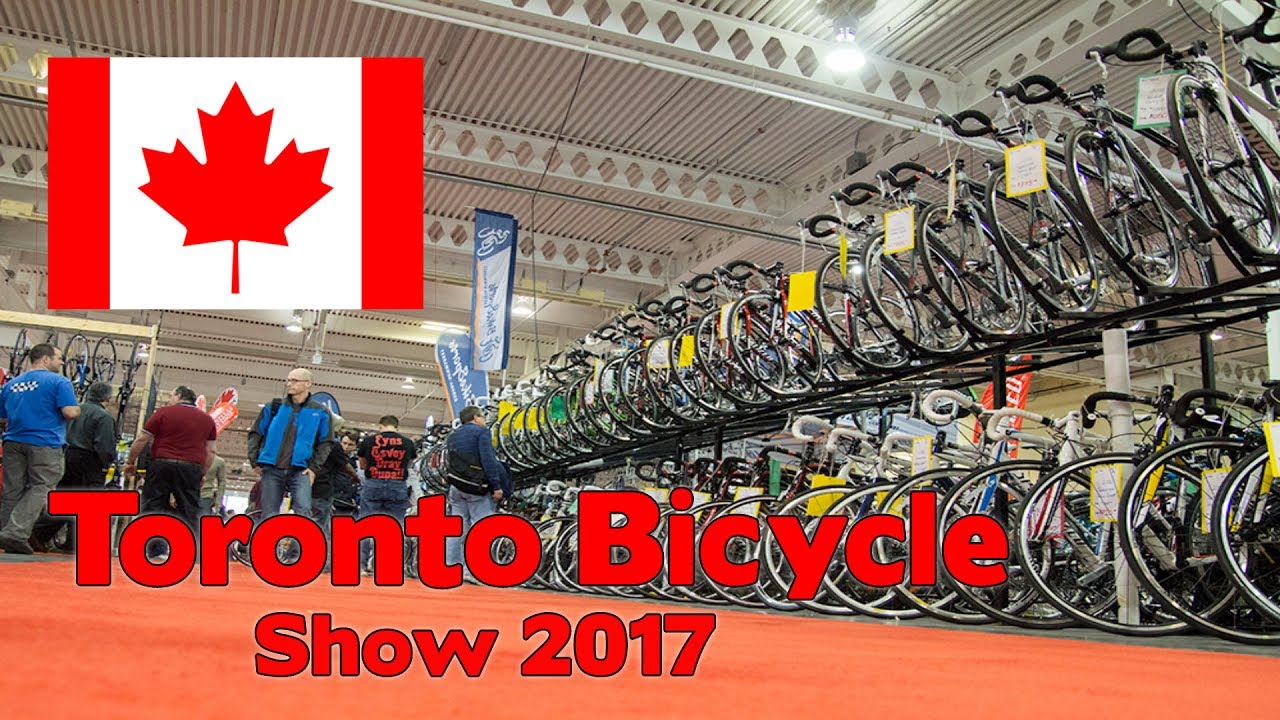 Inside the Toronto Bicycle Show: Bikepolo and bmx half pipe tricks ...