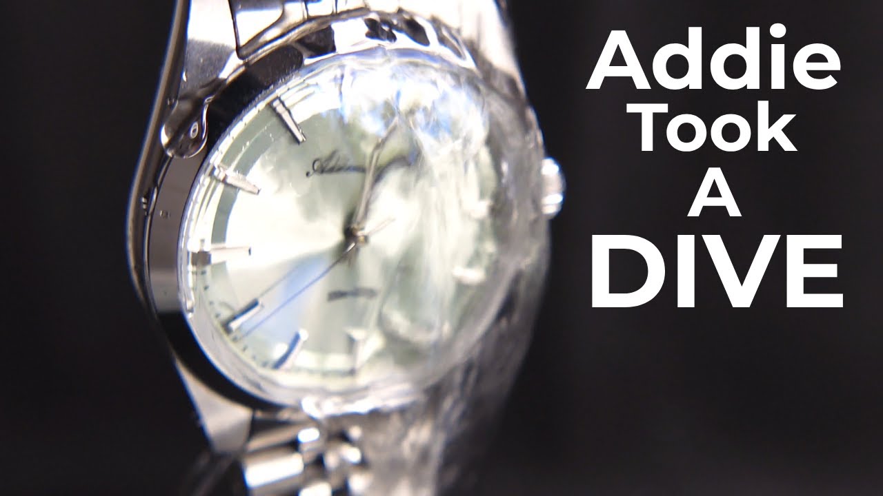 Addiesdive AD2066 - I put a jubilee style bracelet on it - YouTube