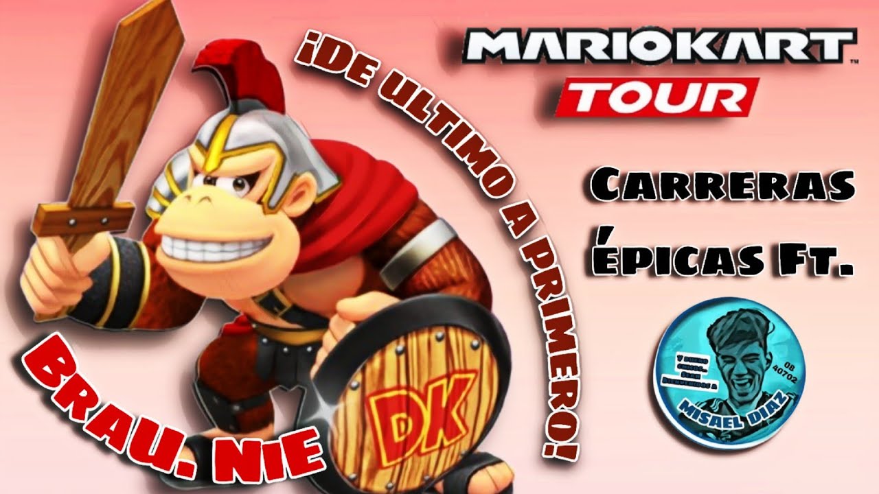 ¡REMONTADA ÉPICA con un CHANGO GLADIADOR! - Mario Kart Tour - YouTube