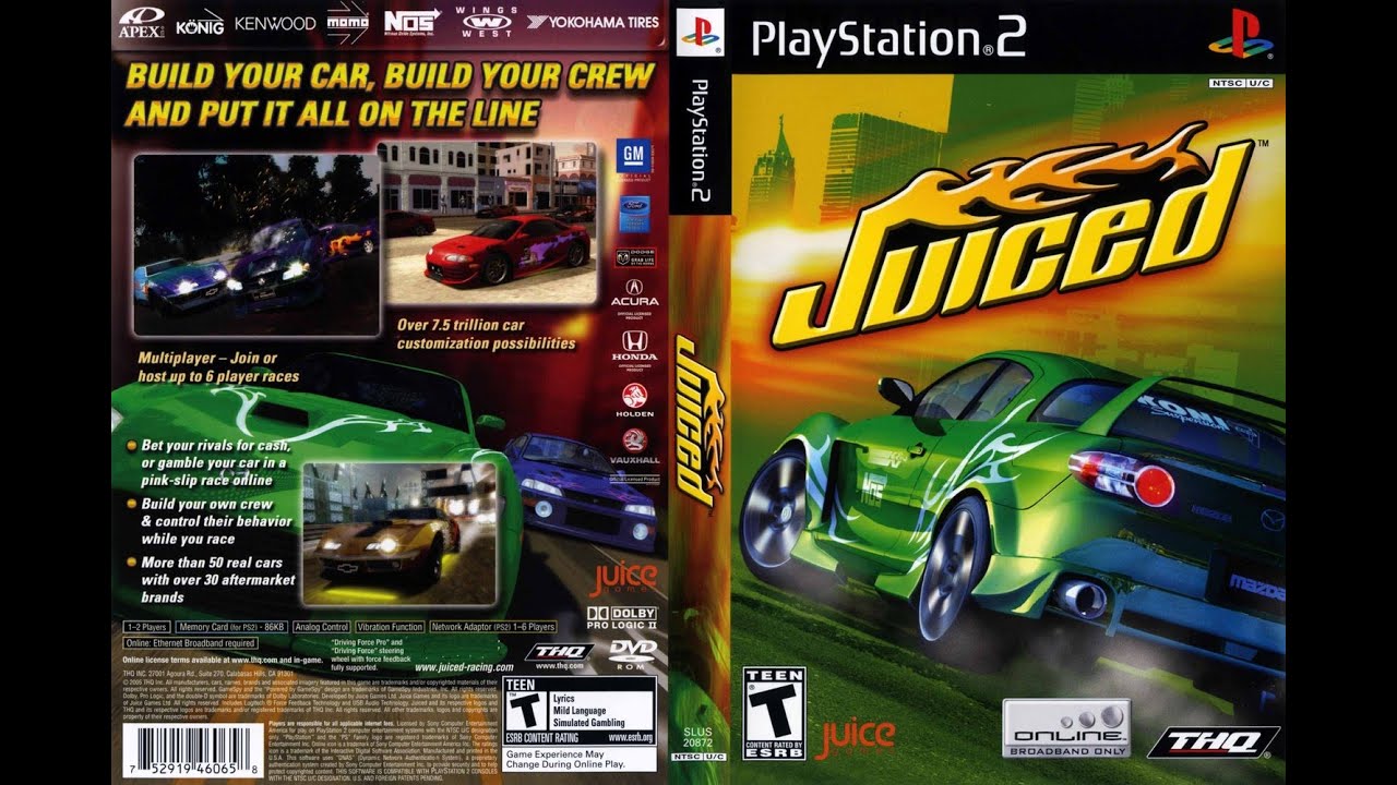 Juiced Gameplay [PS2] - YouTube