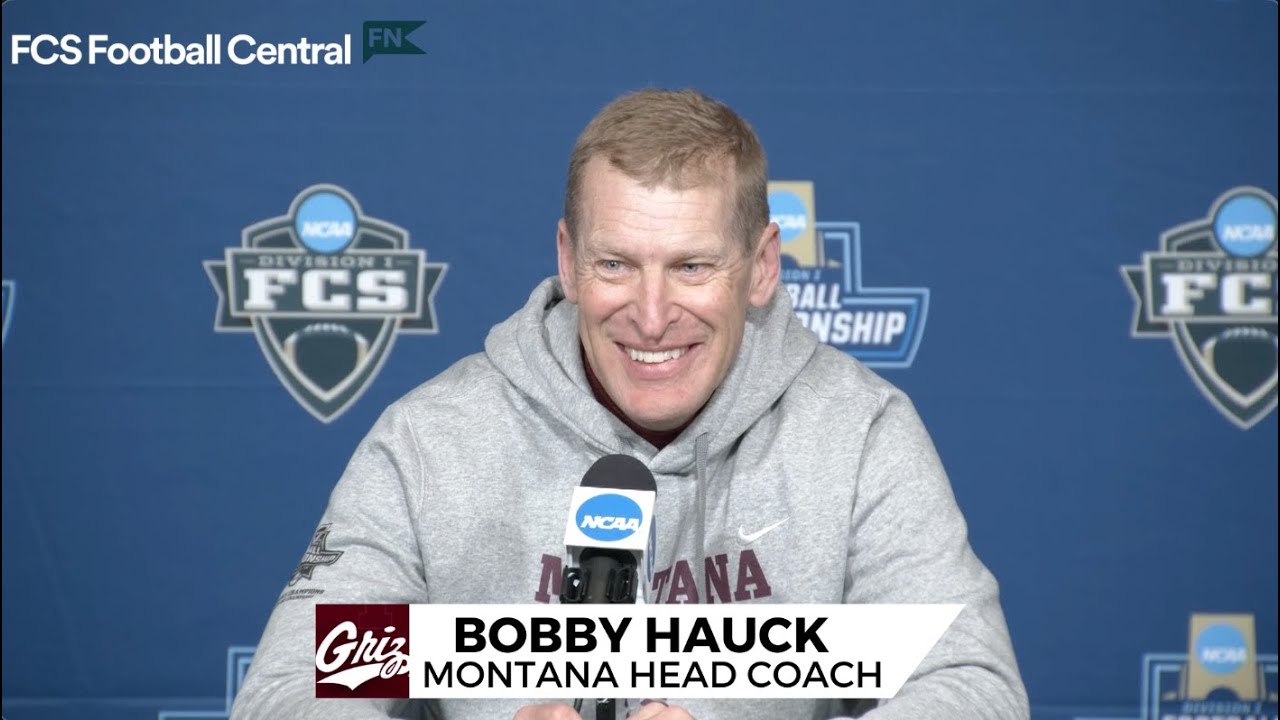 FCS National Championship Press Conference: Bobby Hauck (Montana Head Coach) | The Bluebloods ...