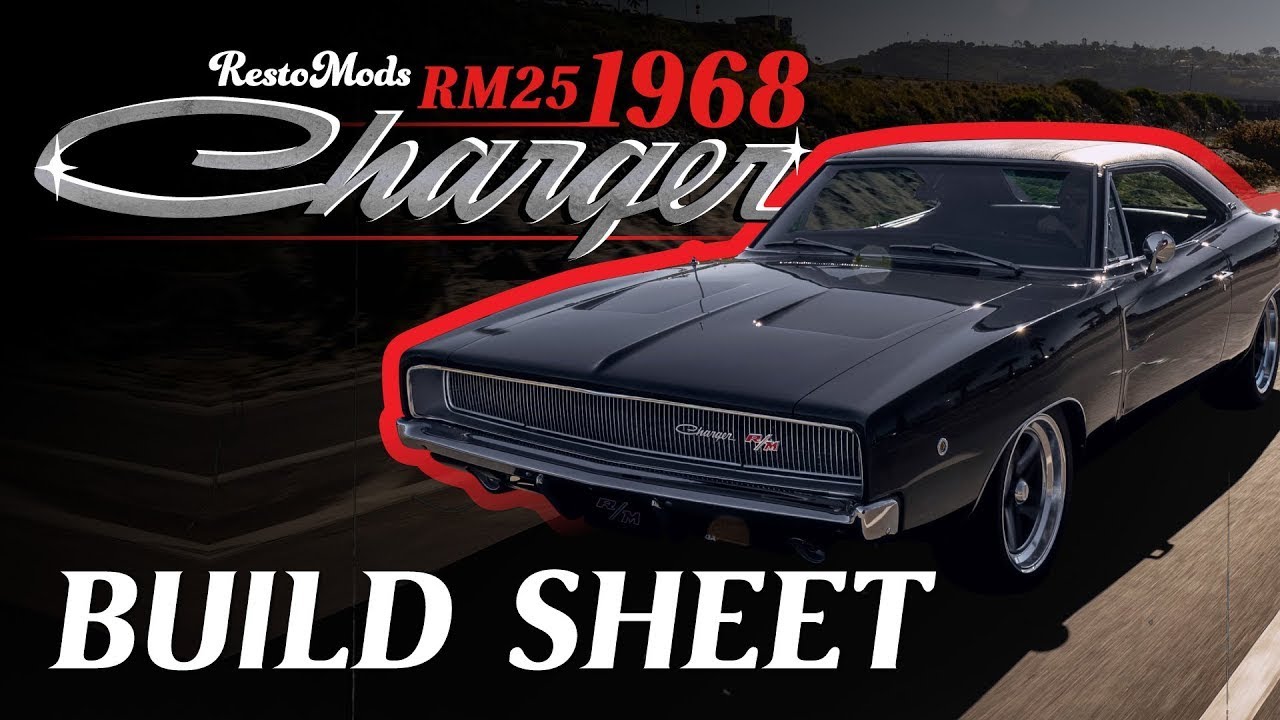 The 440ci Big Block 1968 Dodge Charger 'Bullitt' Remake - RM25 Build ...
