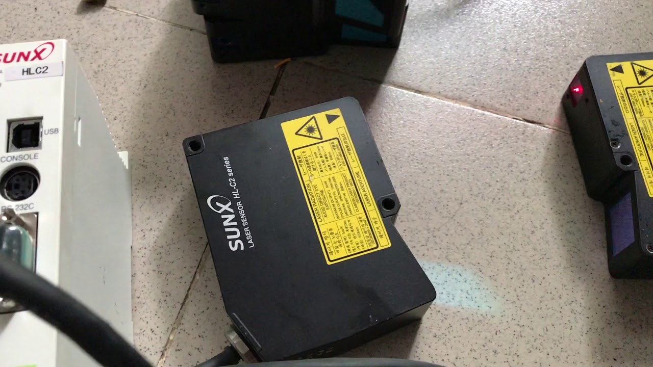 Sunx HL-C235CE | Ultra High-speed・High-precision Laser Displacement ...