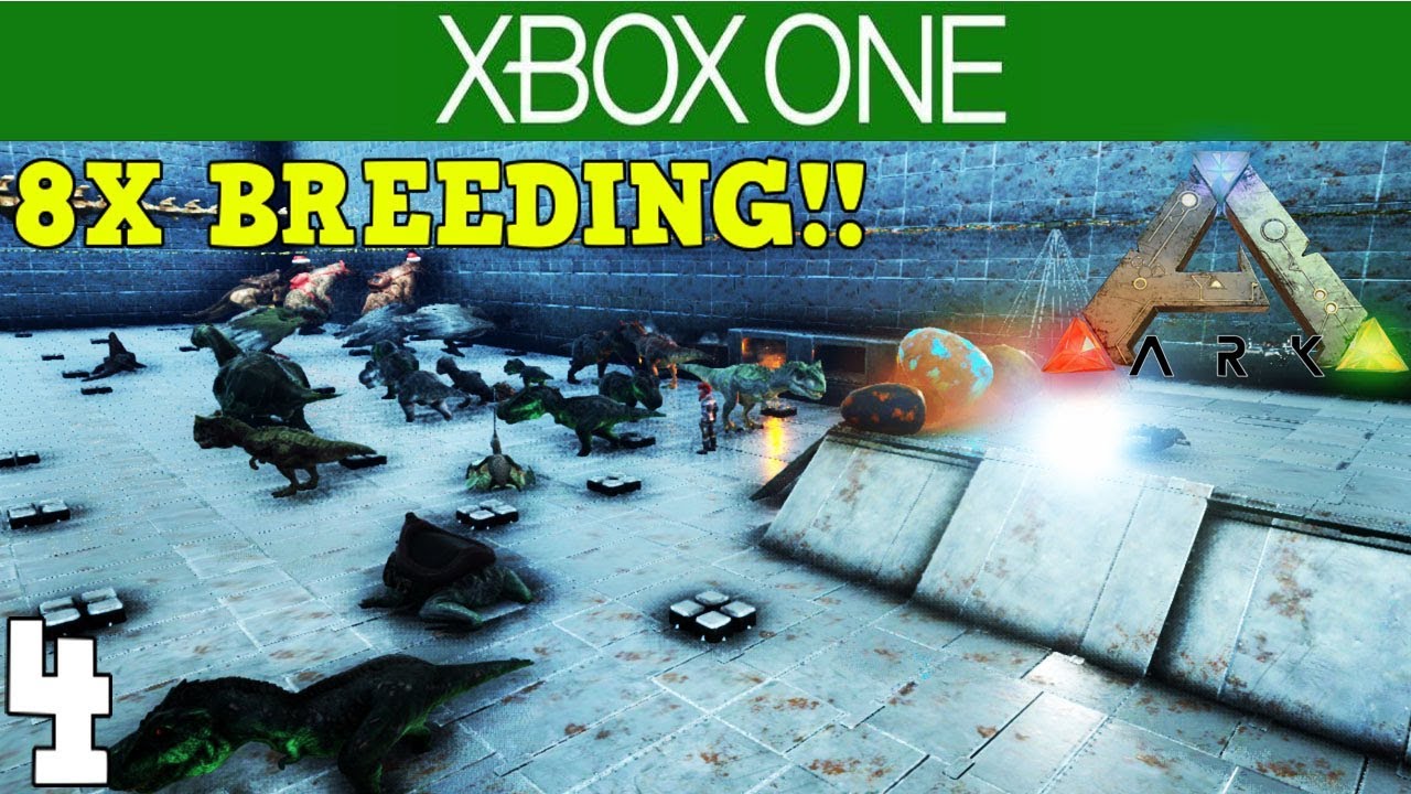 ARK:Survival Evolved - XBOX ONE OFFICIAL PVP SERVER - 8X BREEDING RATES ...