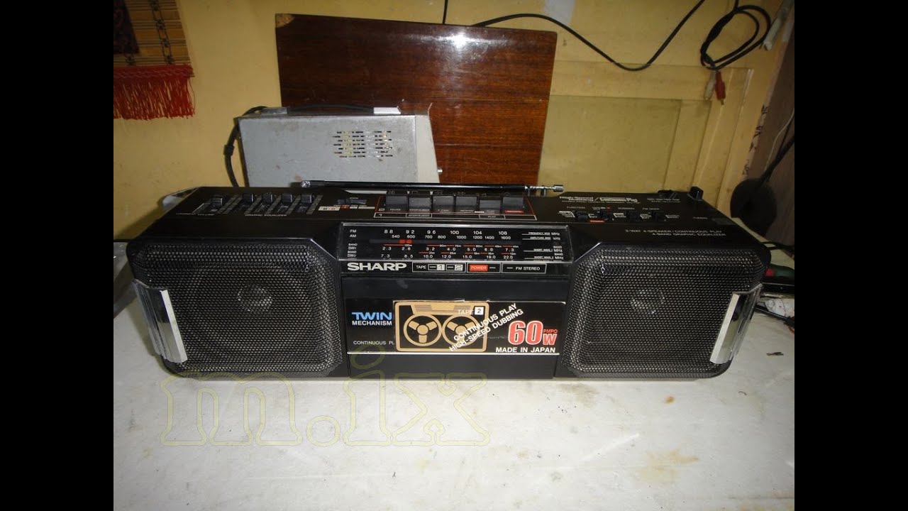 Sharp WQ-T281 Ремонт музыкальных центров - YouTube