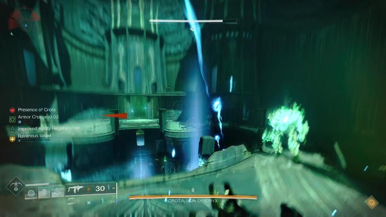 Destiny 2 Master Crota boss Yeeting for a friend - YouTube