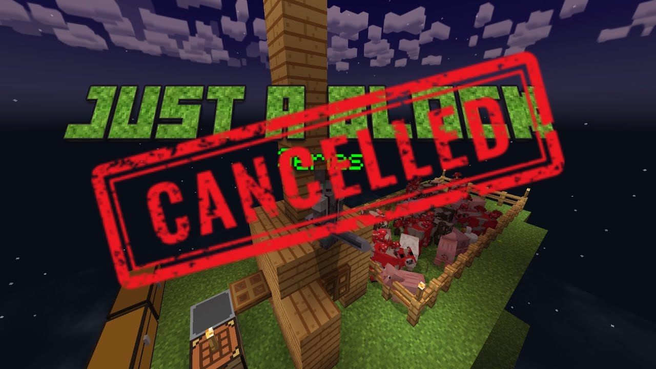 Se cancela? / Minecraft / Just a Block - YouTube