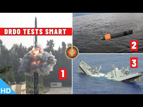Indian Defence Updates : DRDO Successfully Tests SMART Torpedo - YouTube