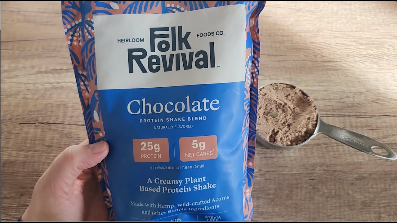 Folk Revival Chocolate Protein Shake Review | BEST CHOCOLATE PROTEIN ...