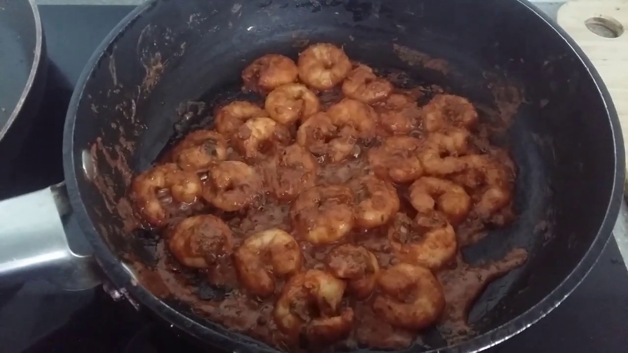 Prawns roast - YouTube