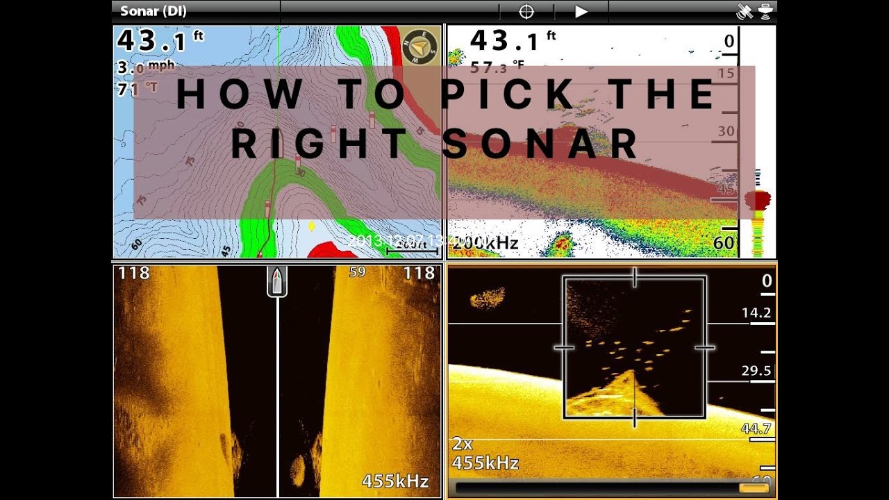 How to pick out the right sonar for your needs. - YouTube