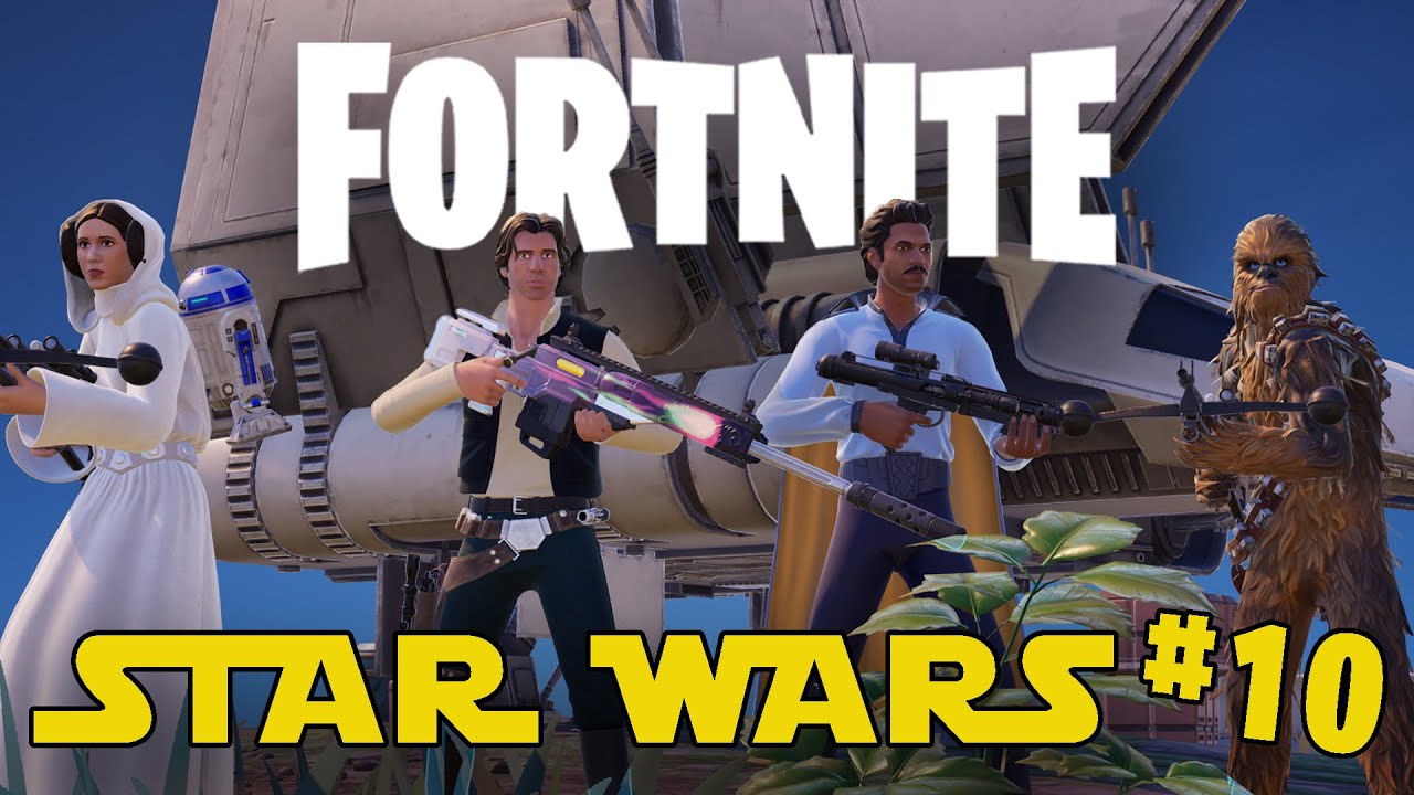 Star Wars Characters Play Fortnite During the May 4th Event! - YouTube