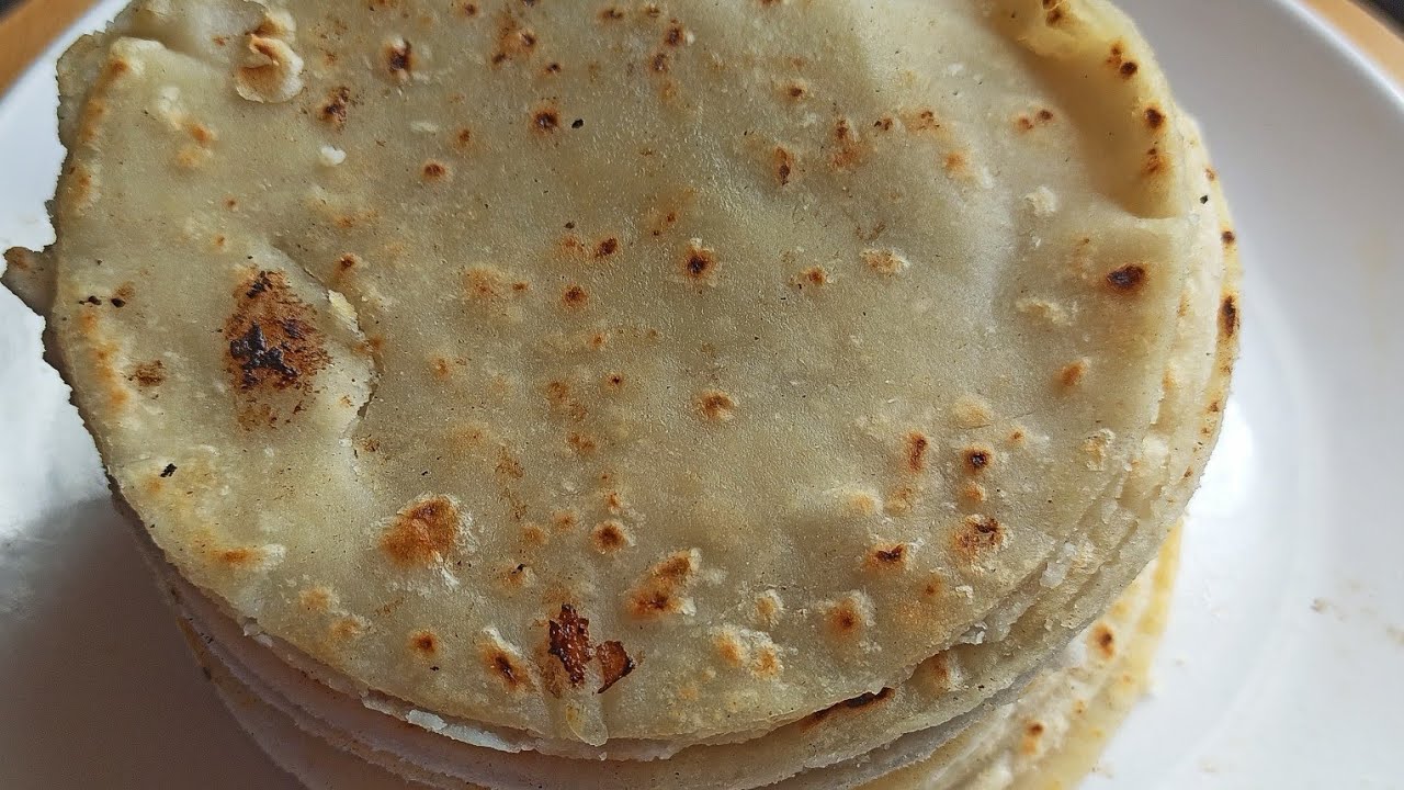 Rice roti recipe | kerala rice pathiri recipe | how to make rice ...