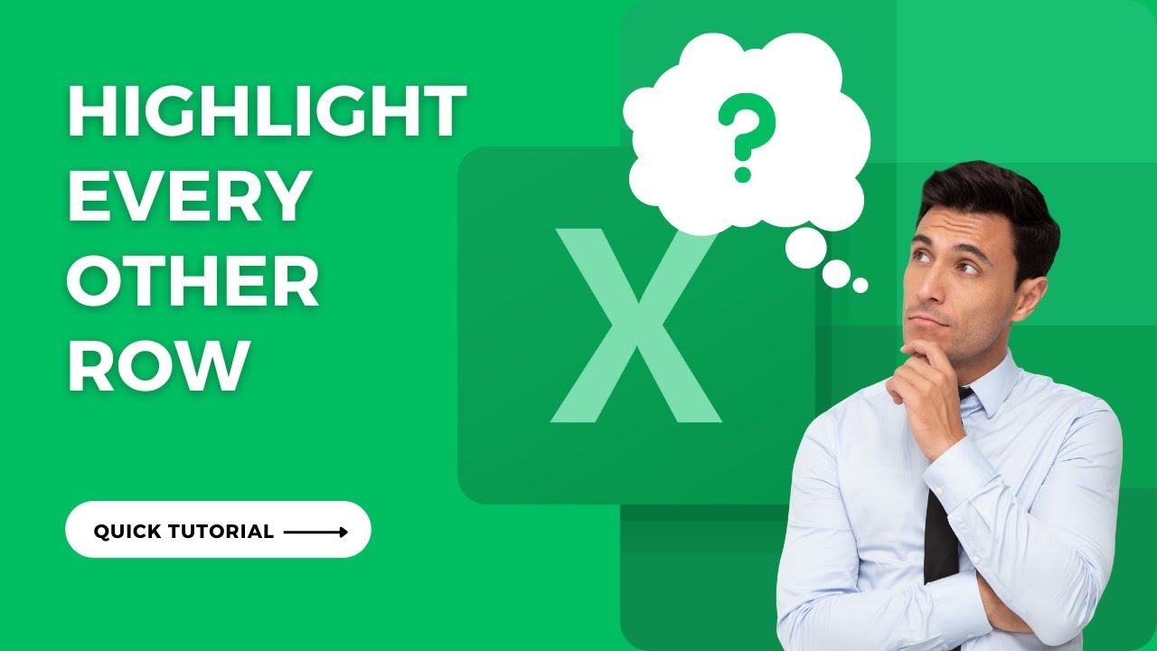 How To Highlight Every Other Row In Excel YouTube how-to-highlight-every-other-row-in-excel-youtube