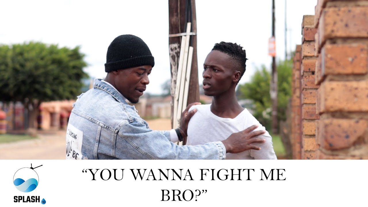 Just Skits | "You wanna fight me bro?" - YouTube