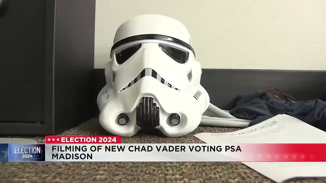 Chad Vader returns to Madison to teach voters about election security ...