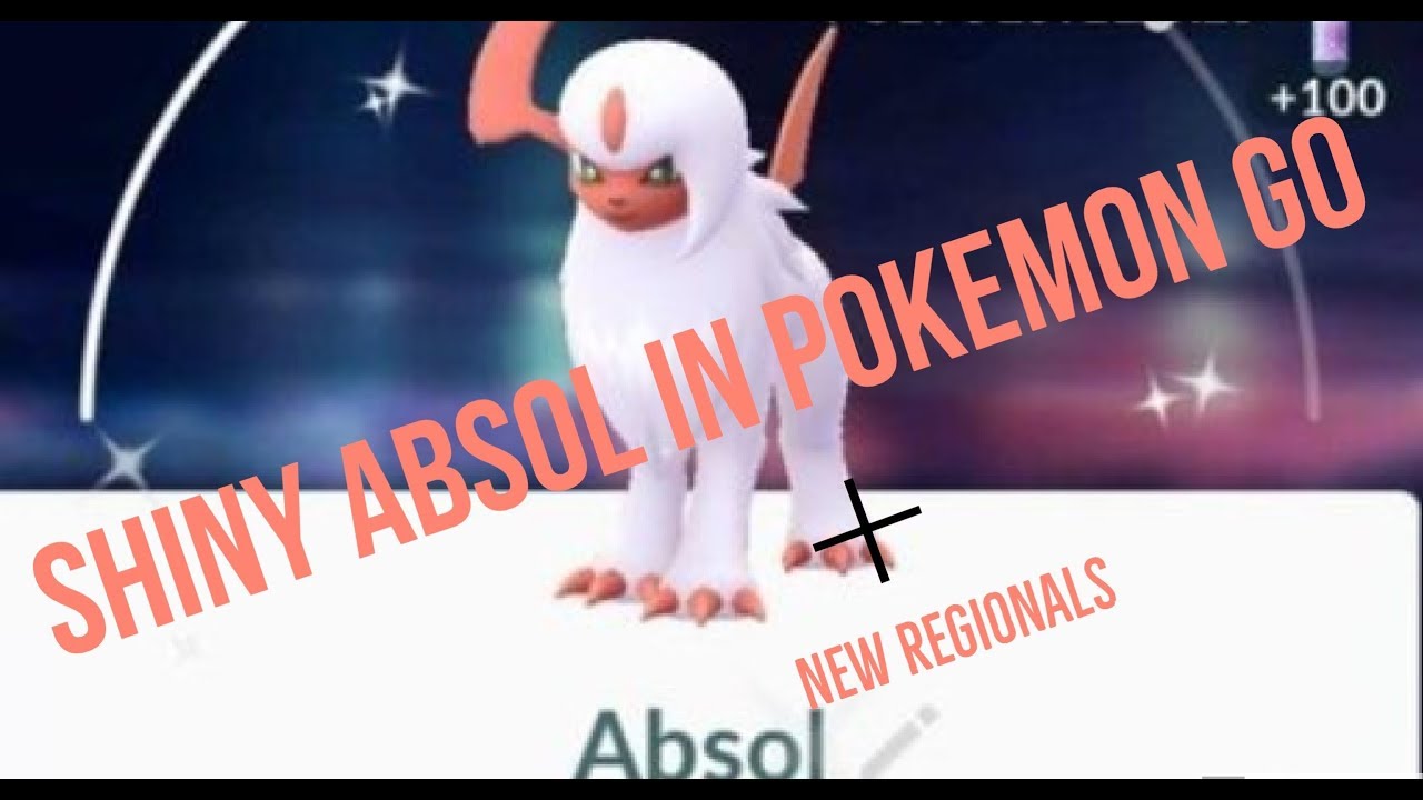 SHINY ABSOL found in POKEMON GO! + MORE GEN 3 INFORMATION - YouTube