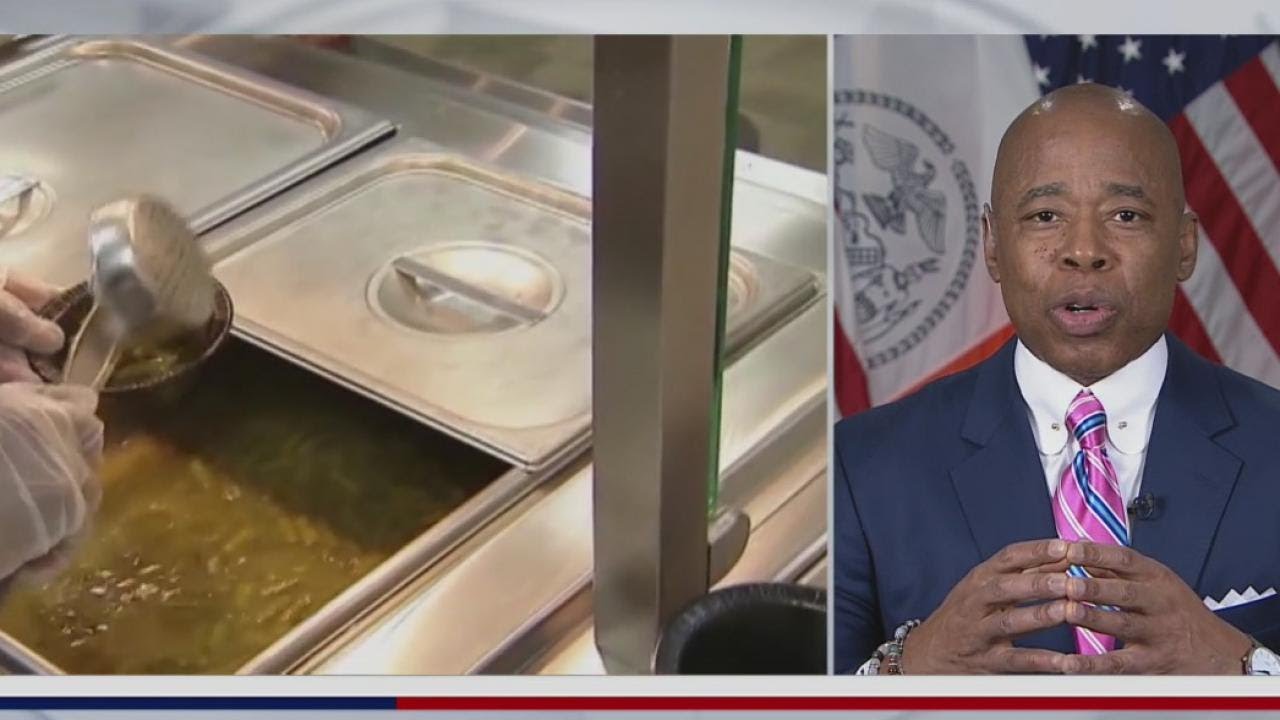 Vegan Friday meals at NYC public schools - YouTube