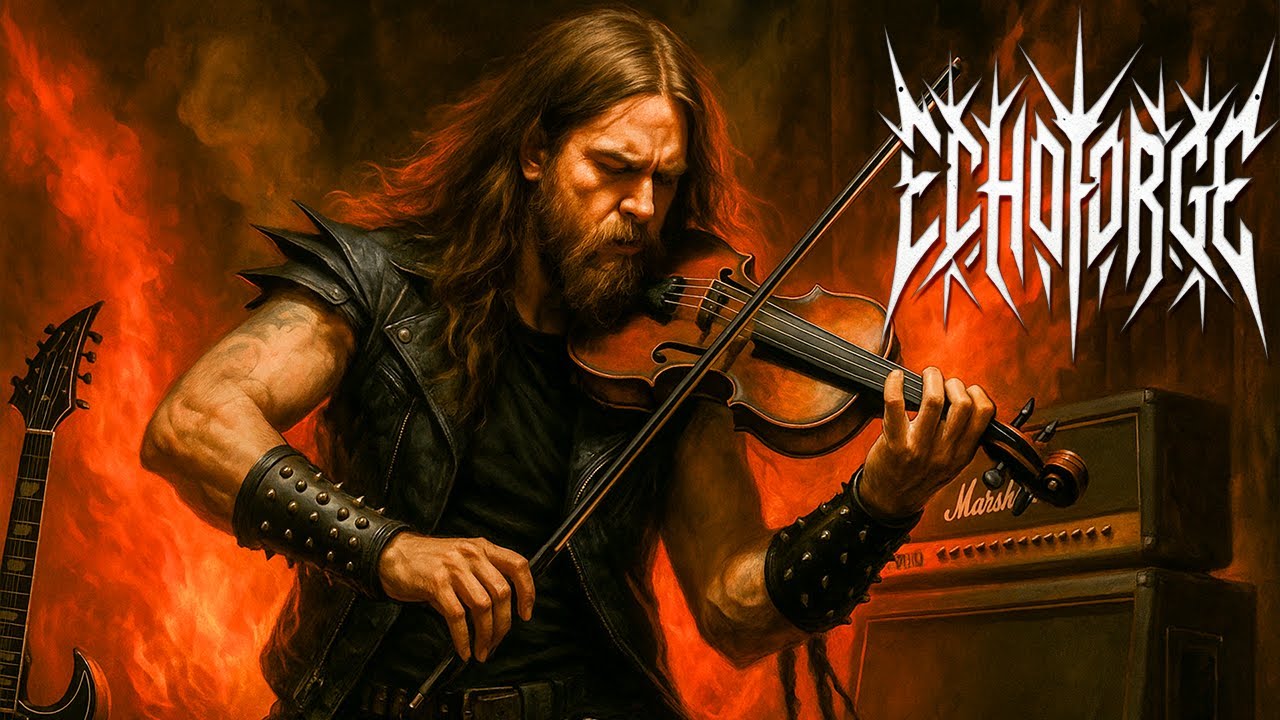 Epic Metal x Violin | Echoes of the Pyre | EchoForge - YouTube
