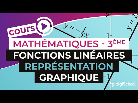 Fonctions linéaires: Représentation graphique – Mathématiques - 3ème - digiSchool