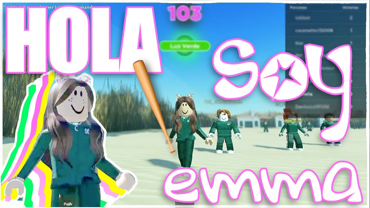 Emma en el juego del calamar! ROBLOX Squid Game MOMENTOS GRACIOSOS ...