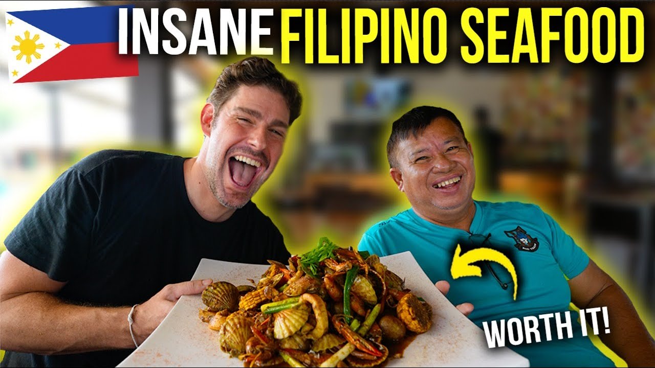 INSANE grilled FILIPINO SEAFOOD Feast in BOHOL!!! - YouTube