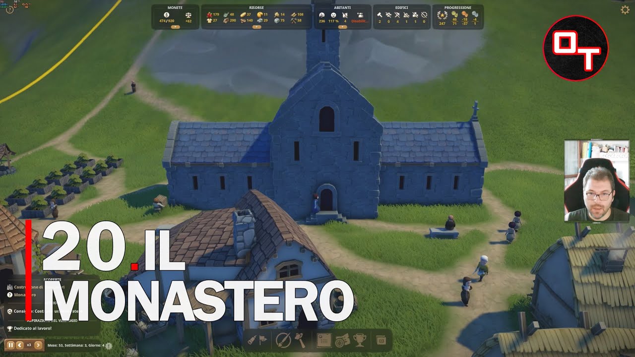Foundation #20 | Il monastero! | #foundation Gameplay ITA - YouTube