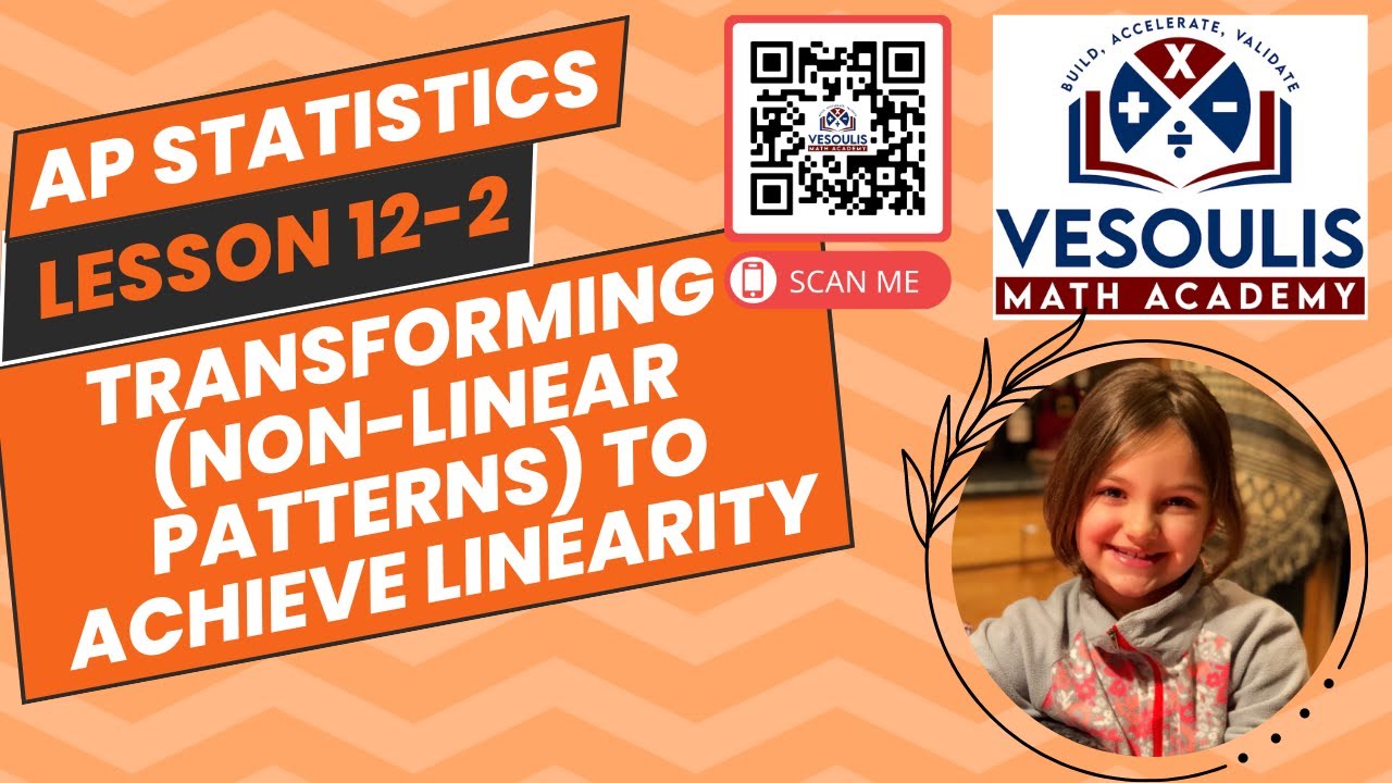 AP Statistics: Lesson 12-2-Transforming to Achieve Linearity - YouTube