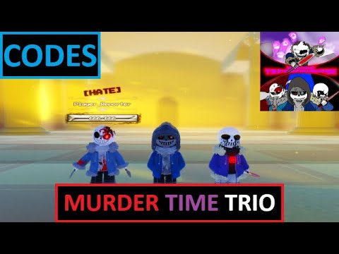 MURDER TIME TRIO SHOWCASE | Roblox Undertale: Timeline Collapse - YouTube