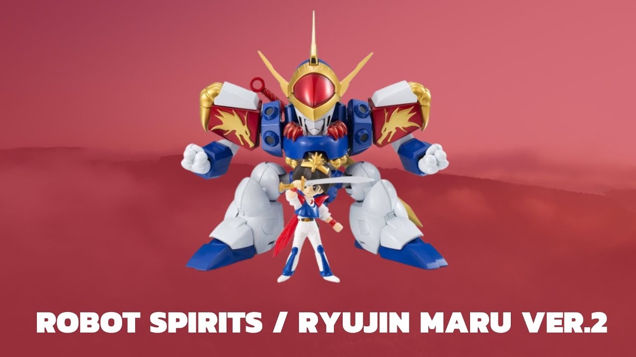 ริวจินมารุ Ryujin Maru Ver.2 : Robot Spirits 161 - YouTube