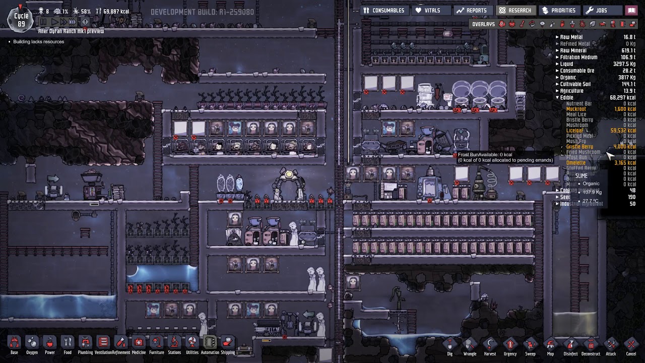 Oxygen Not Included: Stream 6, Part 2 Ranch Preview - YouTube