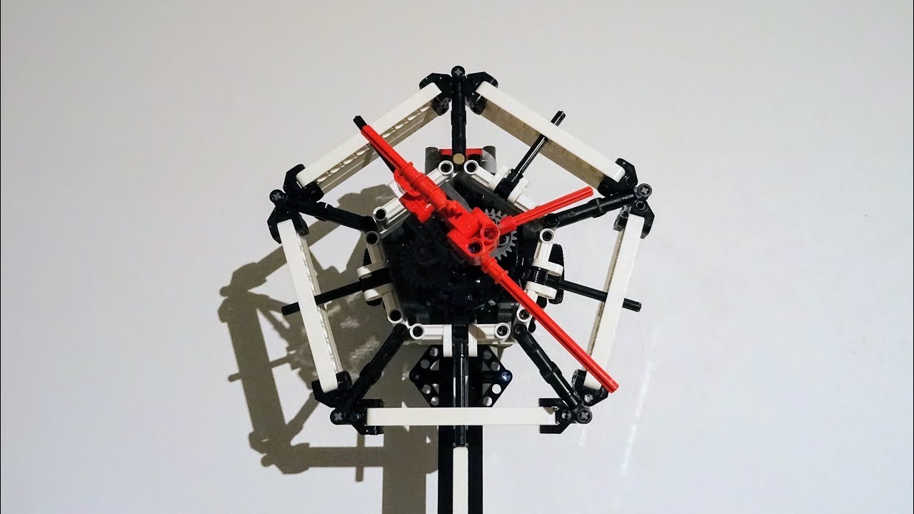 [MOC] LEGO Technic - Pentagon Clock - YouTube