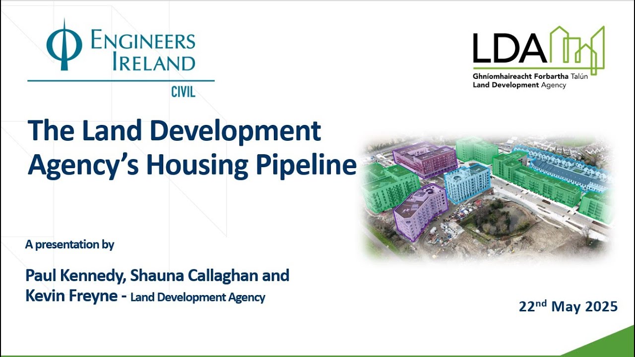 The Land Development Agency's Housing Pipeline - YouTube