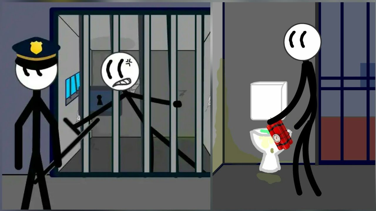Escape the Prison #2 by (Stickman Star life) - YouTube