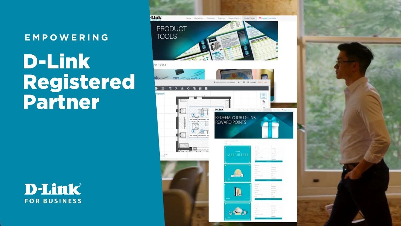 D-Link empowers you as a Registered Partner - Join now - YouTube