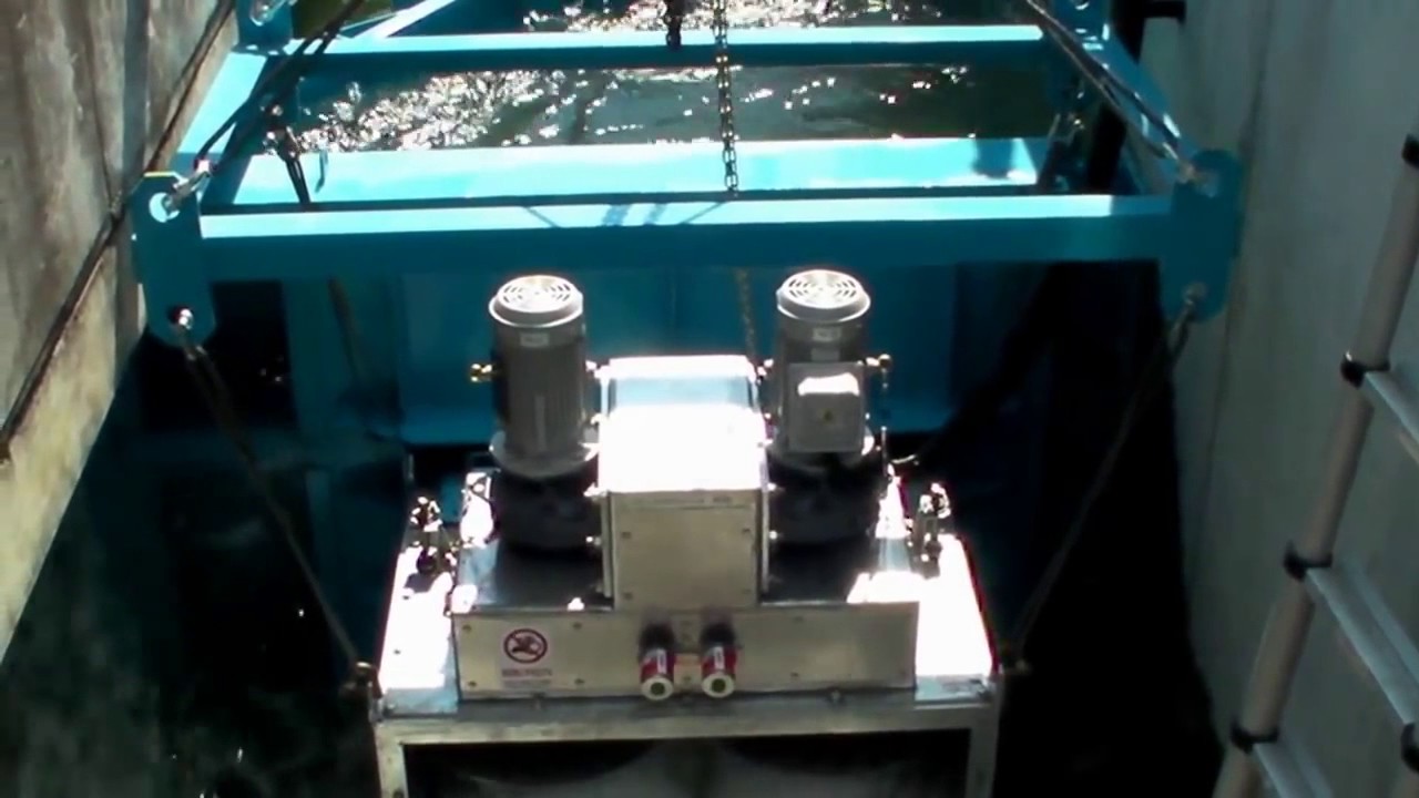 Ultra low head Micro hydro power STREAM 1 - YouTube