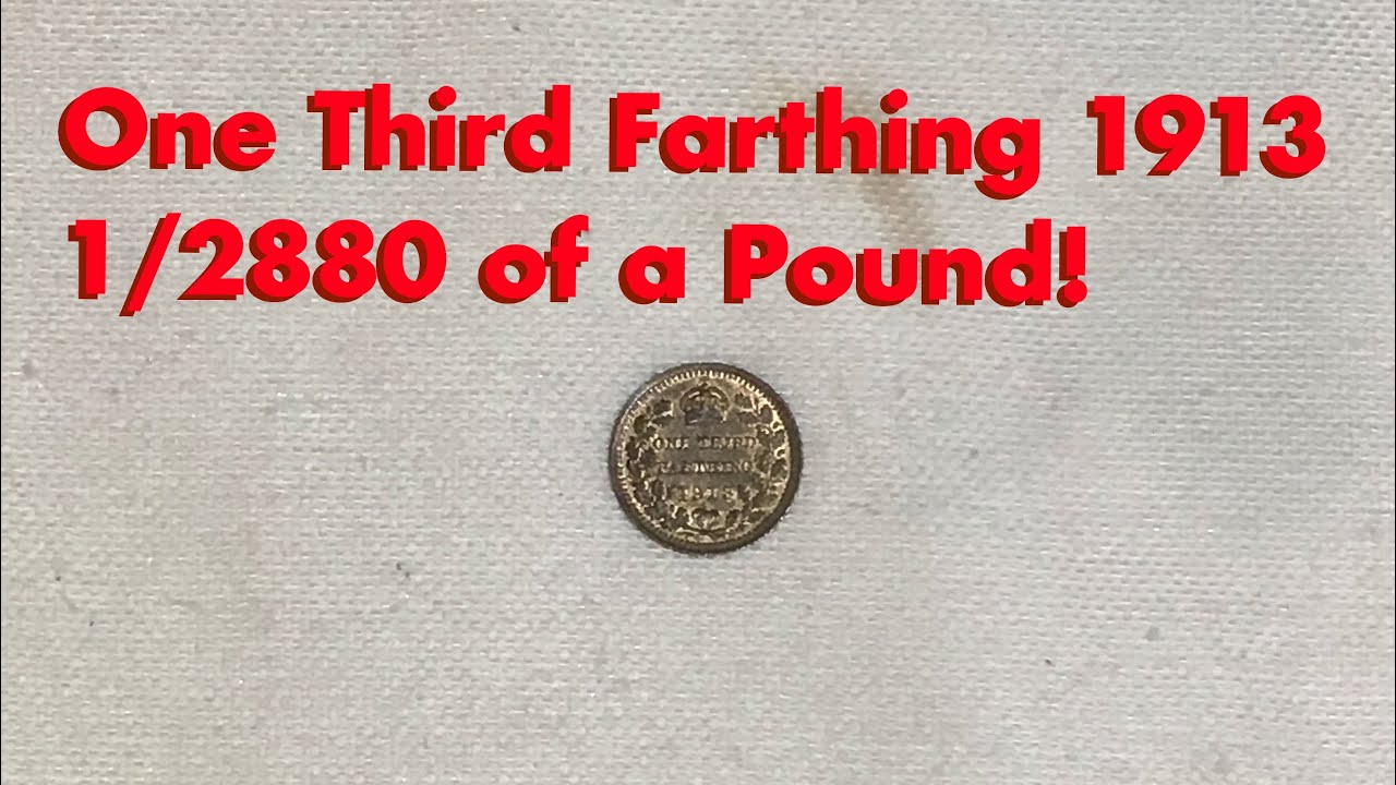 1913 Malta One Third Farthing (George V) - YouTube