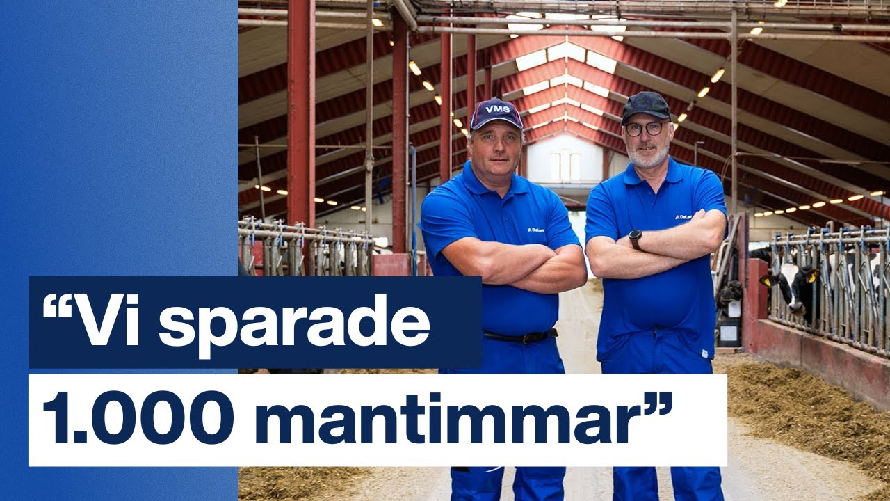 DeLaval Optimat™ Master med OptiWagon - YouTube