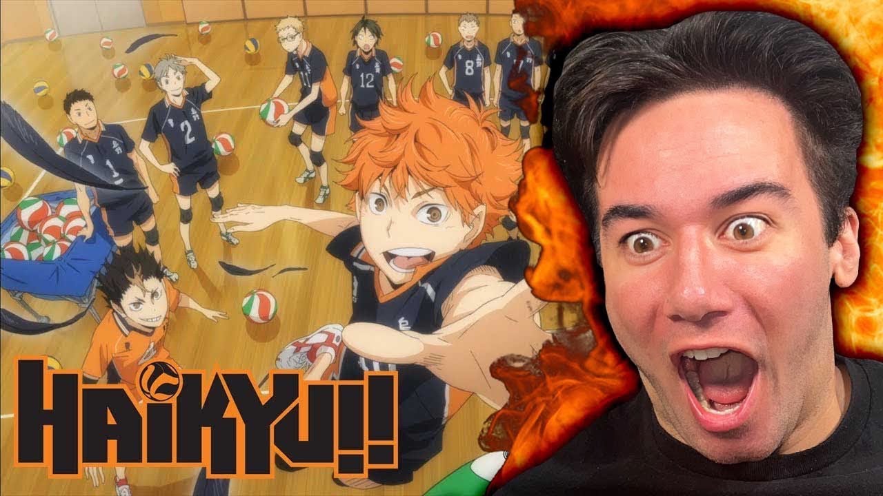 REACTING to ALL *HAIKYUU!!* OPENINGS (1-7) for THE FIRST TIME !! - YouTube