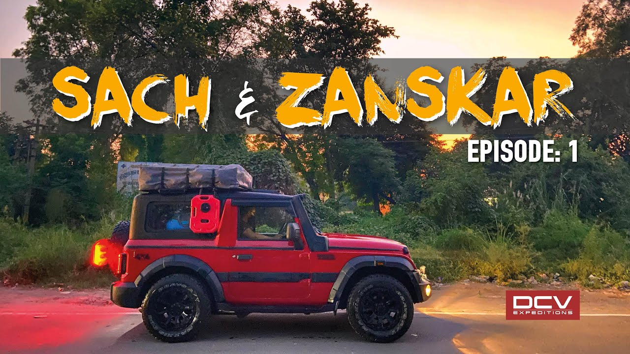 Our Modified THAR Ready For Crazy 5000kms Overland Trip | EP1 - YouTube