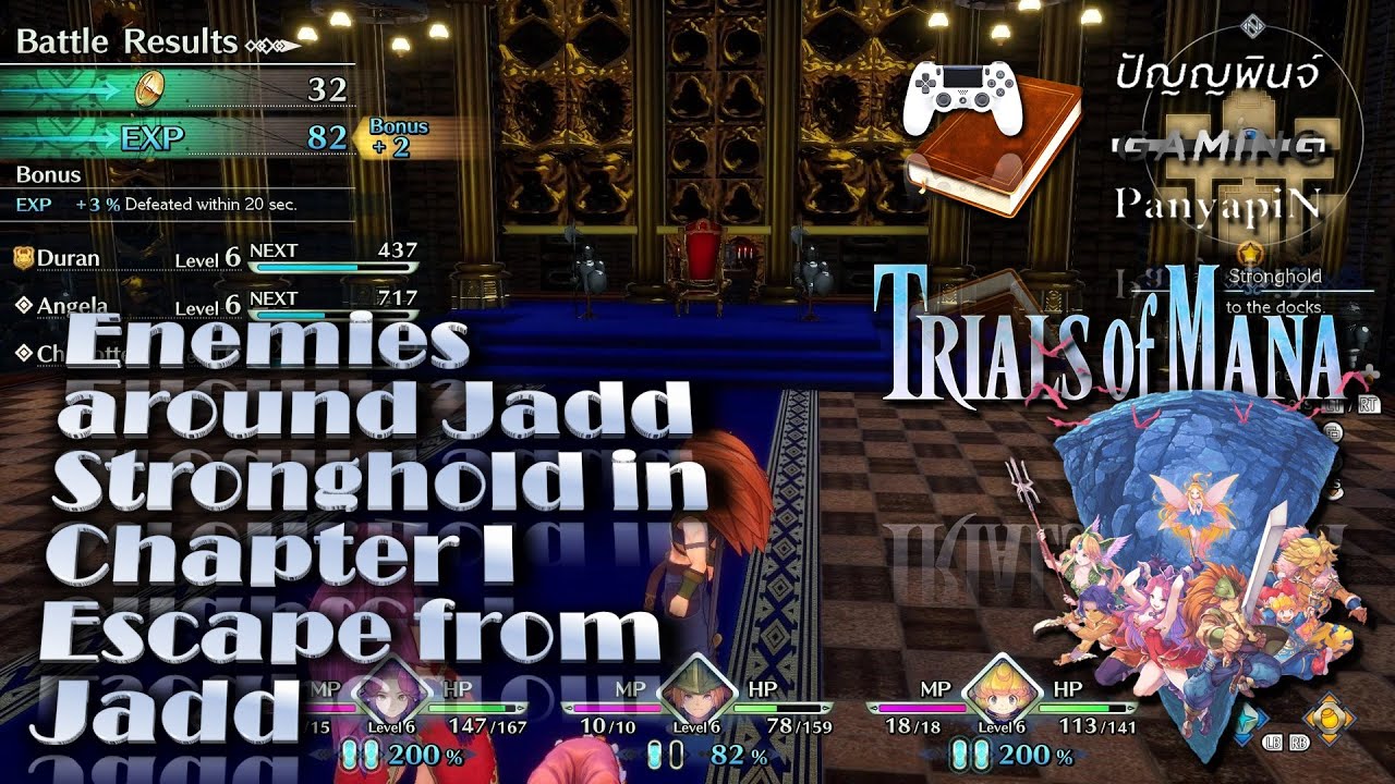 Enemies around Jadd Stronghold in Chapter I Escape from Jadd | Seiken ...