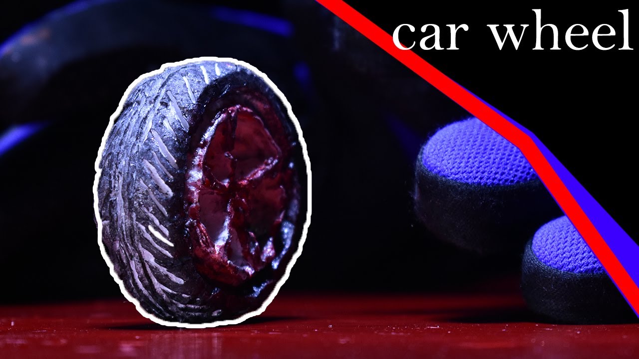 how to make car wheel miniature model project - modelartwork by youtube ...