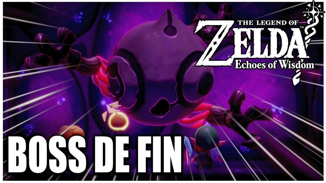 ZELDA ECHOES OF WISDOM 🔥 BOSS DE FIN - YouTube