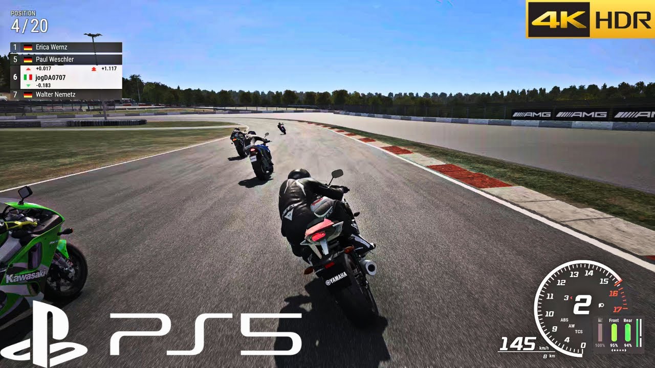 (PS5) RIDE 4 FIRST OFFICIAL NEXT GEN GAMEPLAY | Nürburgring GP Yamaha ...