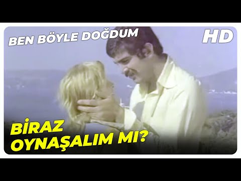 Ben Böyle Doğdum - Kemal Bey, Plajda Kızı Tavlıyor! | Feri Cansel Eski Türk Filmi