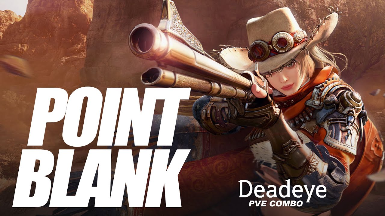 BDO Deadeye Point Blank PVE Combo Infinite - YouTube